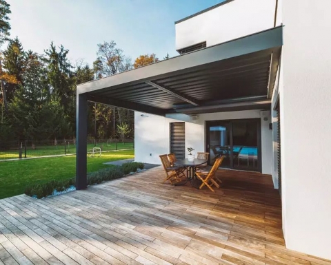Design Options - Louvred Opening Roof System